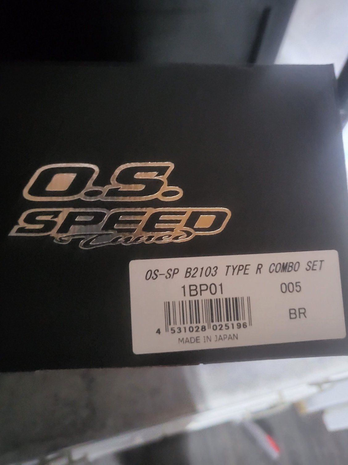O.S. Speed B2103 Type R .21 Competition Nitro Buggy Engine w/T-2100SC ...