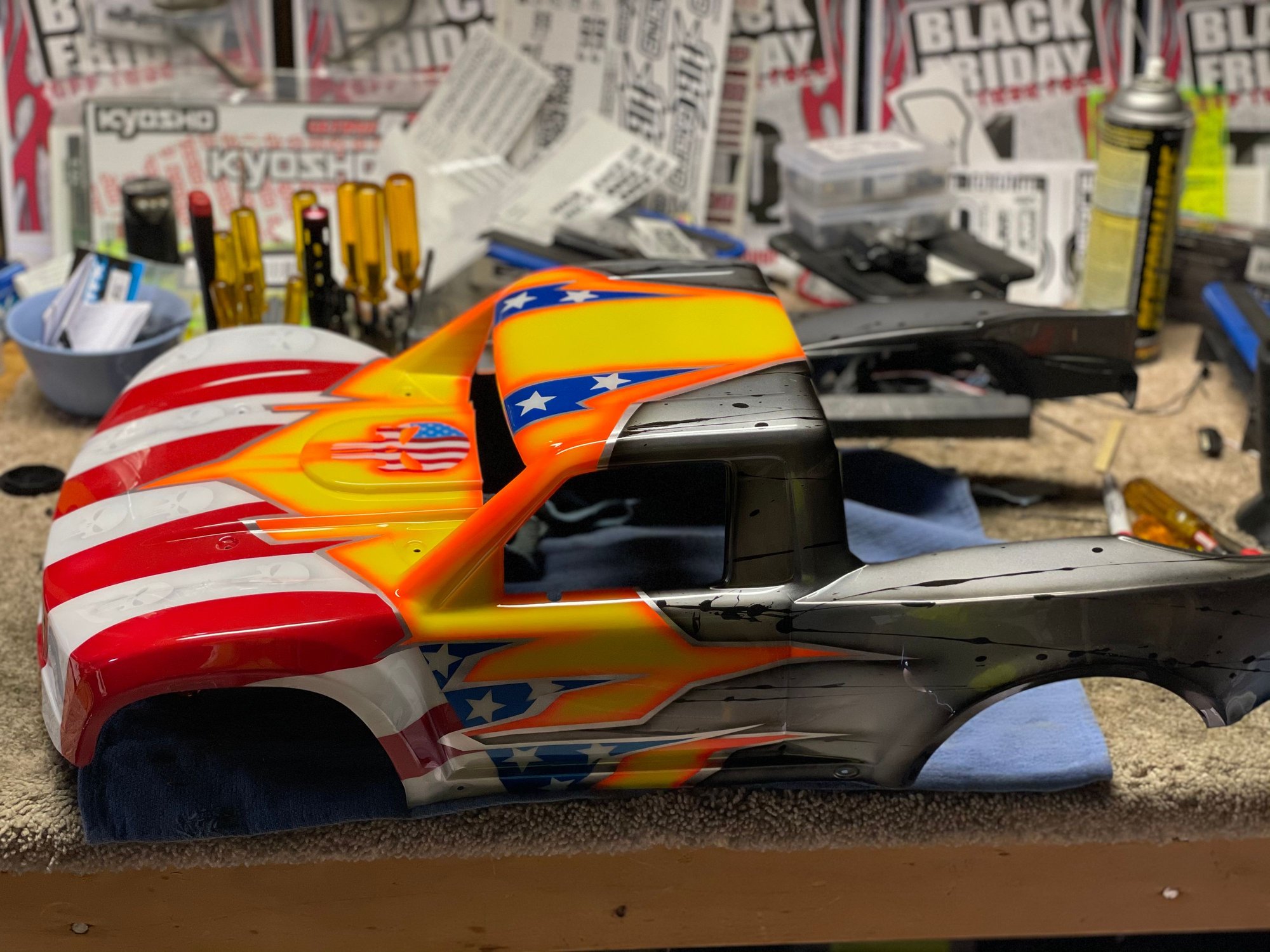 Custom painted UDR Body - R/C Tech Forums