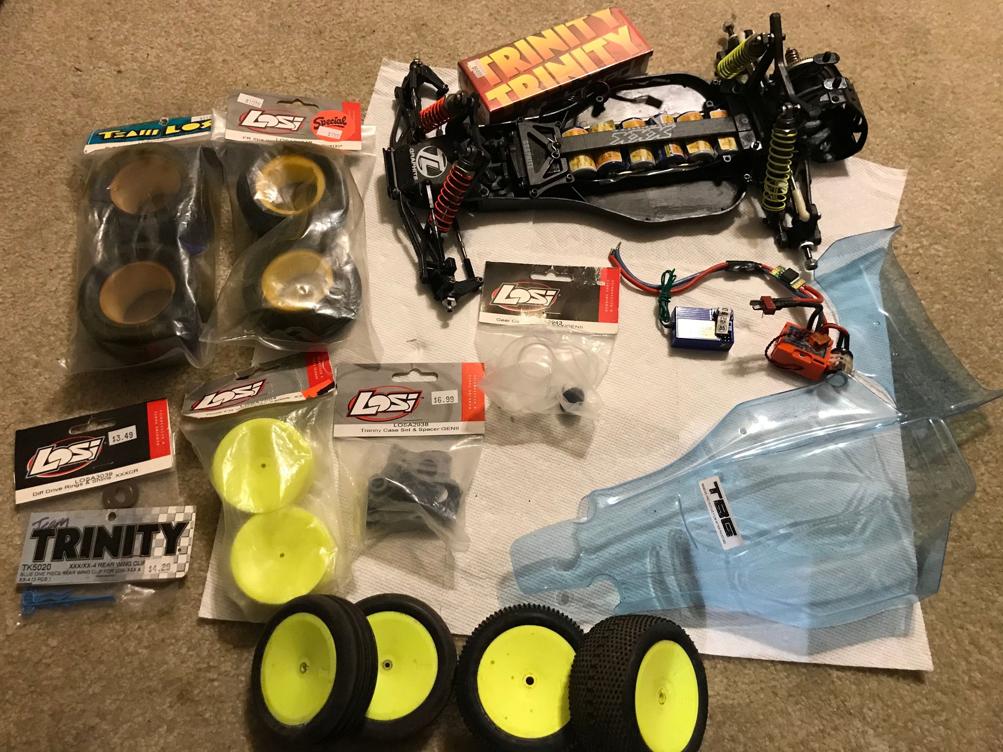 Team Losi XXX BK2 Brian Kinwald Edition 2wd buggy and extras - R/C Tech ...
