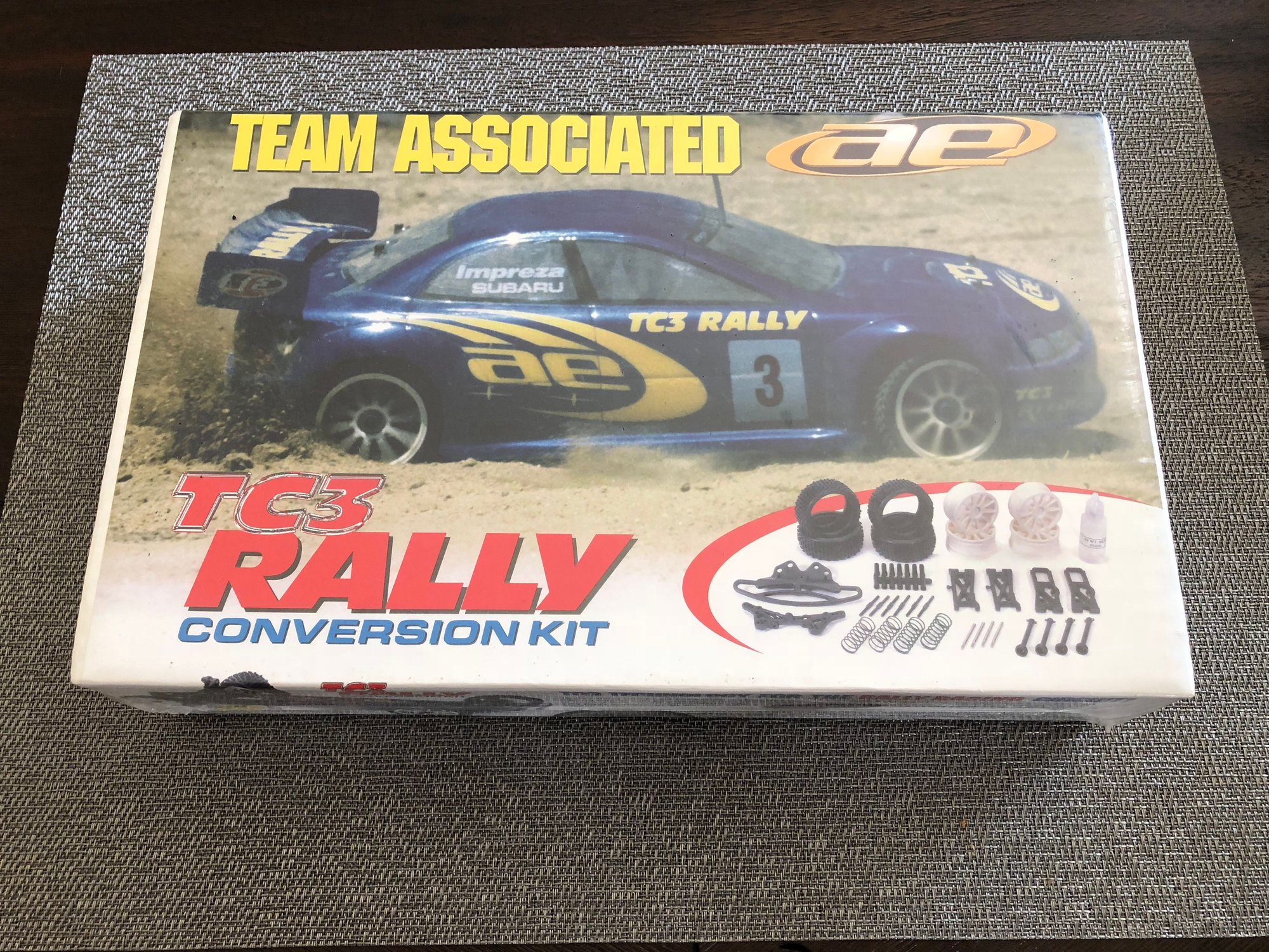 TEAM ASSOCIATED TC3 Rally Conversion Kit #3020 NIB NEVER OPENED - R/C ...