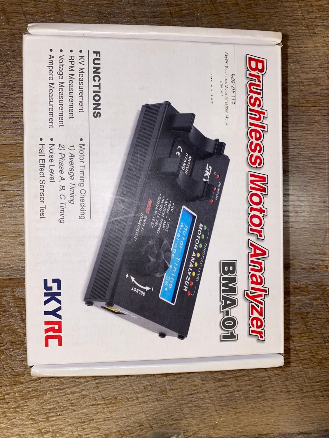 For sale SkyRC BMA-01 Brushless Motor Analyzer - R/C Tech Forums