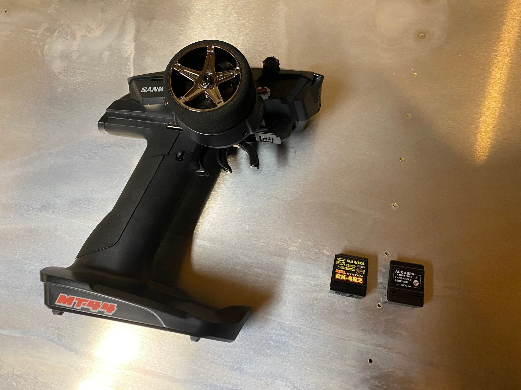 MT44 w/ RX 482 Receivers, HW Justock ESC, Futaba S9551 Servo - R/C Tech ...