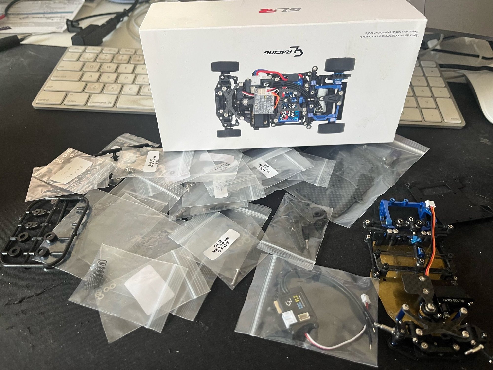GL Racing GLR 1/27 Chassis Kit with servo and esc - R/C Tech Forums