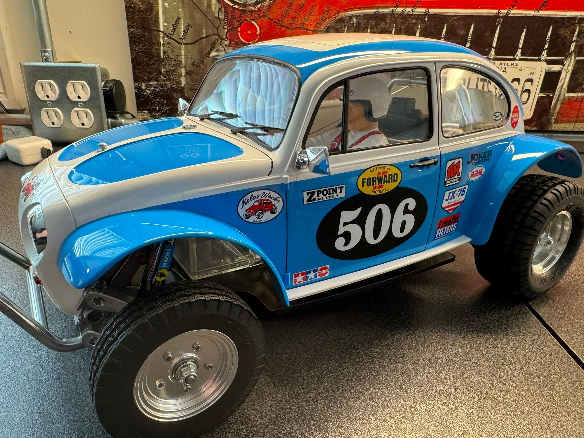 Tamiya Sand Scorcher W/ Painted Body (Box Art) and Custom Touches - R/C ...