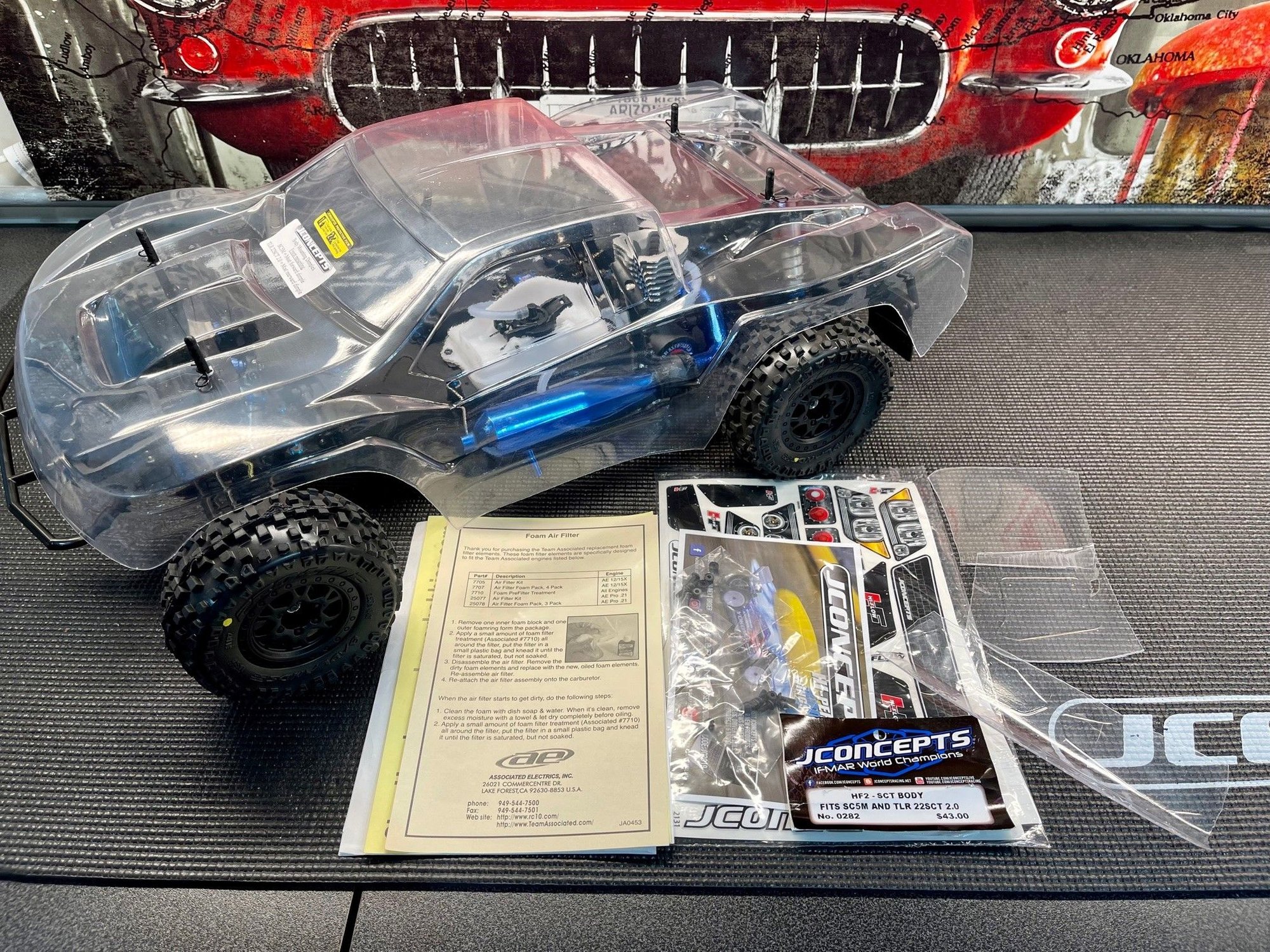 MINT Team Associated SC10GT FACTORY TEAM REBUILT RE-ANODIZED FACTORY ...