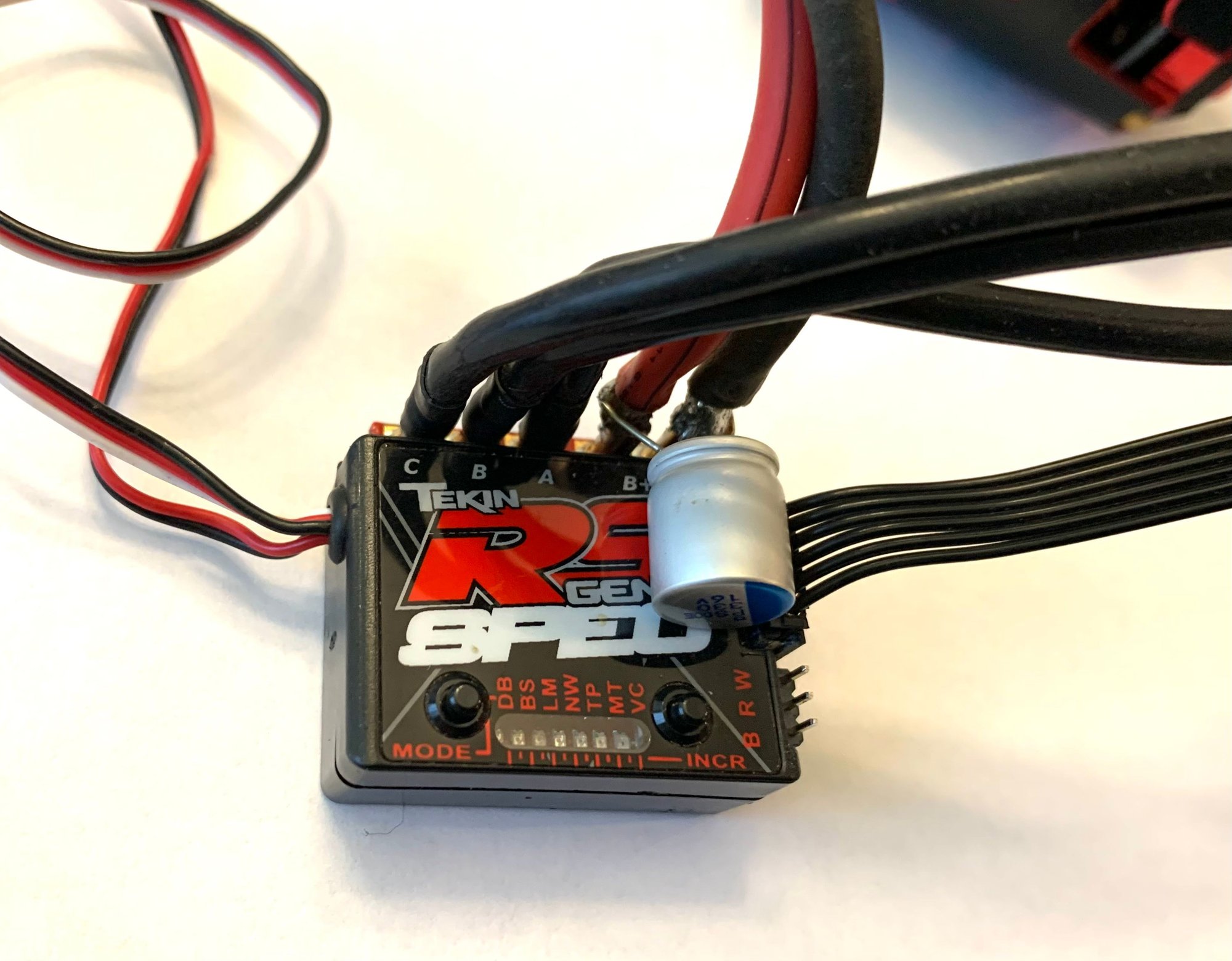 F/S Tekin RS spec Gen3 ESC and Rotor Ron tuned 17.5 motor Like New - R ...