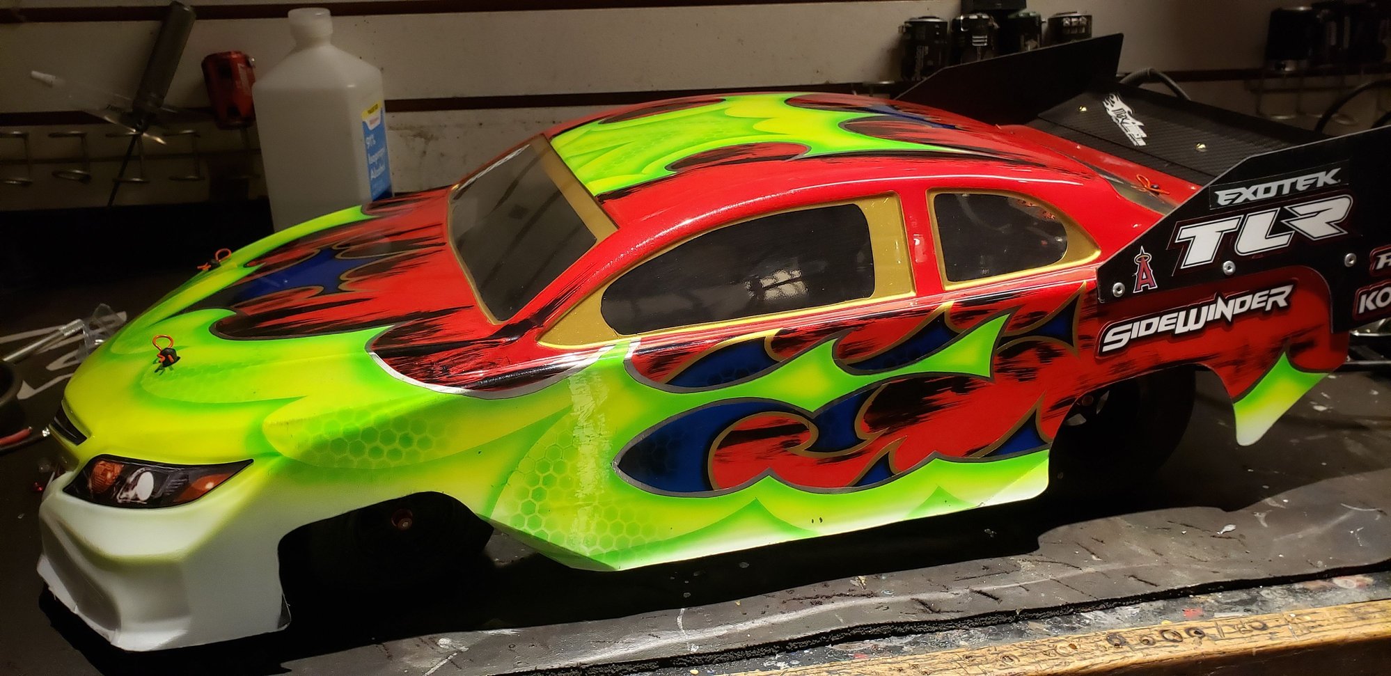 TLR 5.0 drag car with exotek chassis - R/C Tech Forums