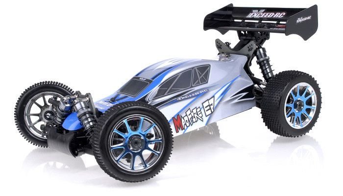 1/8Th 2.4Ghz Exceed RC Alpha Blue MadFire Electric Brushless Racing ...