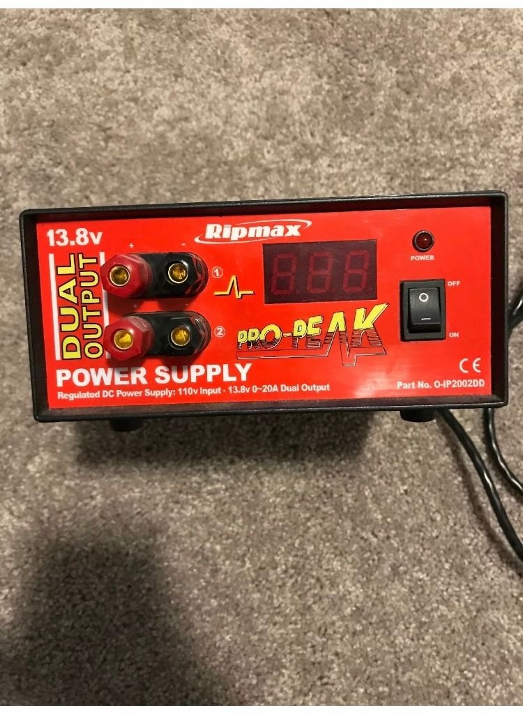 Ripmax Pro-Peak Dual Output Power Supply - R/C Tech Forums
