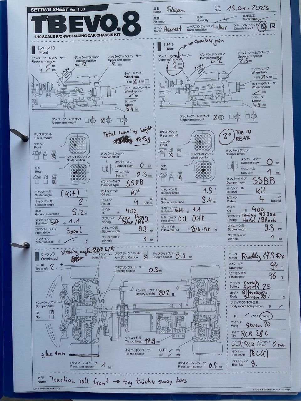 Tamiya TB Evo 8 - Page 8 - R/C Tech Forums