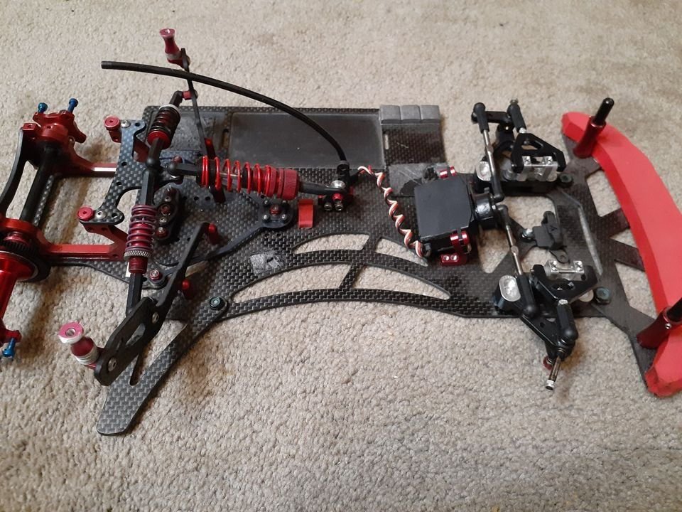 hyperdrive pro 5 team 1/10 oval pan car with GFRP front end kit - R/C ...