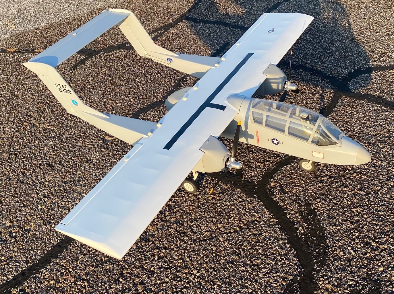 Anyone build an old school Rich Uravitch 52" OV-10 Bronco? - RCU Forums