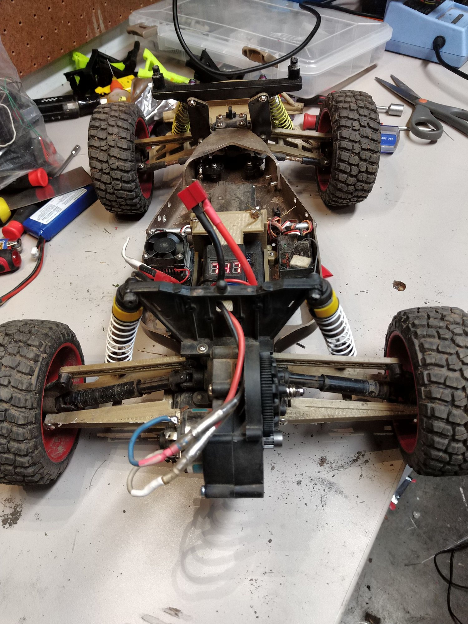 vintage traxxas hawk custom electric conversion - RCU Forums