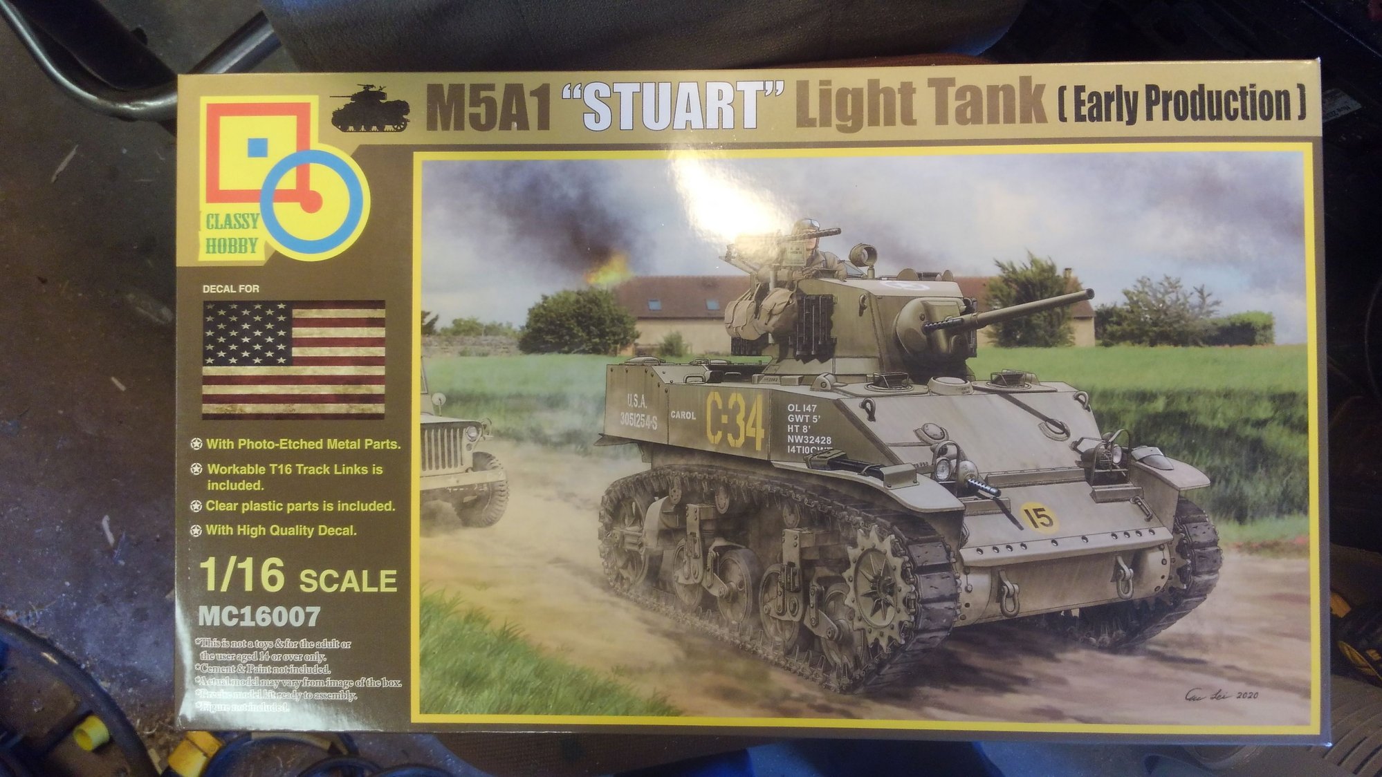 M5 Stuart light tank from Classy Hobby - RCU Forums