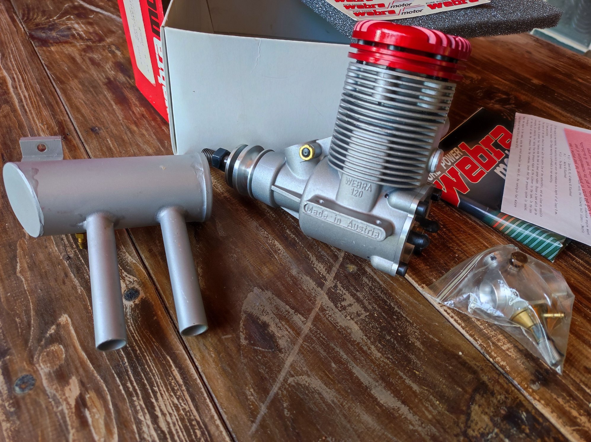 Speed Aero competition pumped WEBRA 120 - RCU Forums