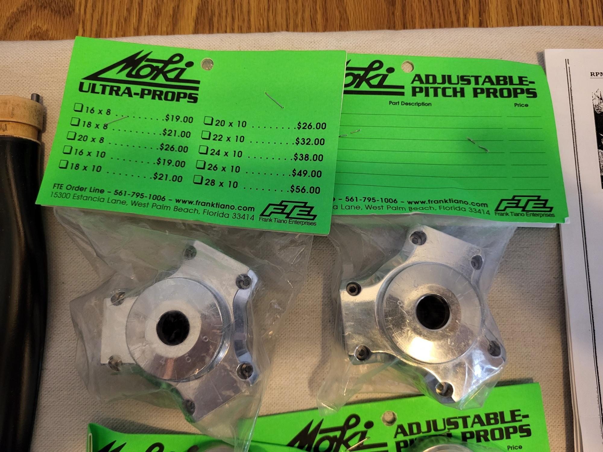 Moki Adustable pitch prop hubs - RCU Forums