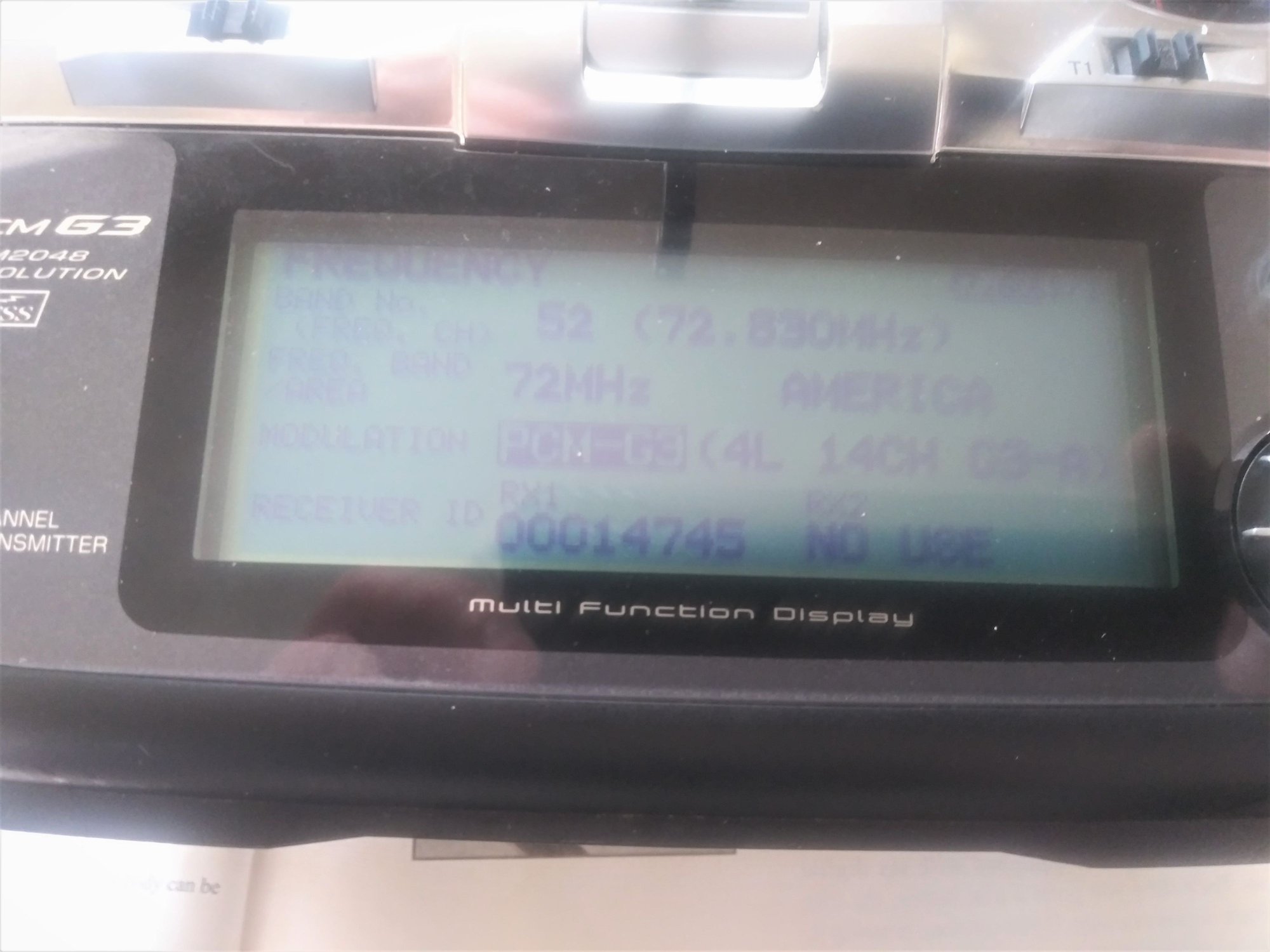 Futaba T12FGA G3 Frequency - RCU Forums