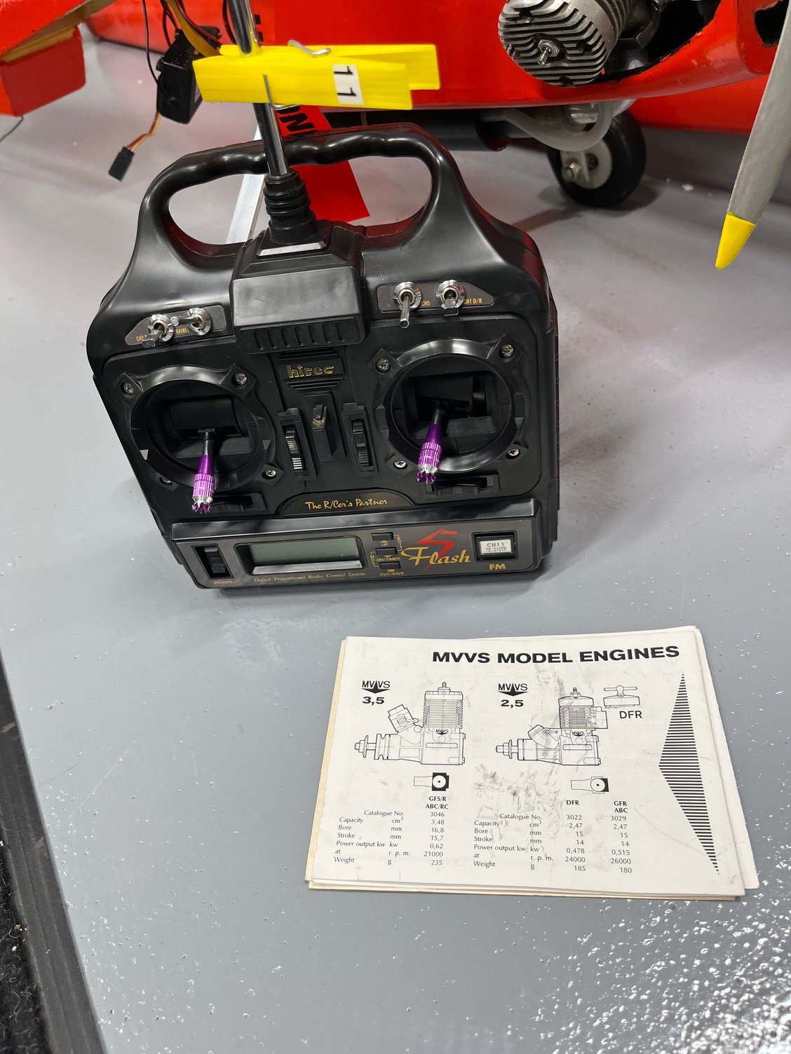 Balsa Nova with MVVS 6.5 and Hitec 72 mhz radio $325 OBO - RCU Forums