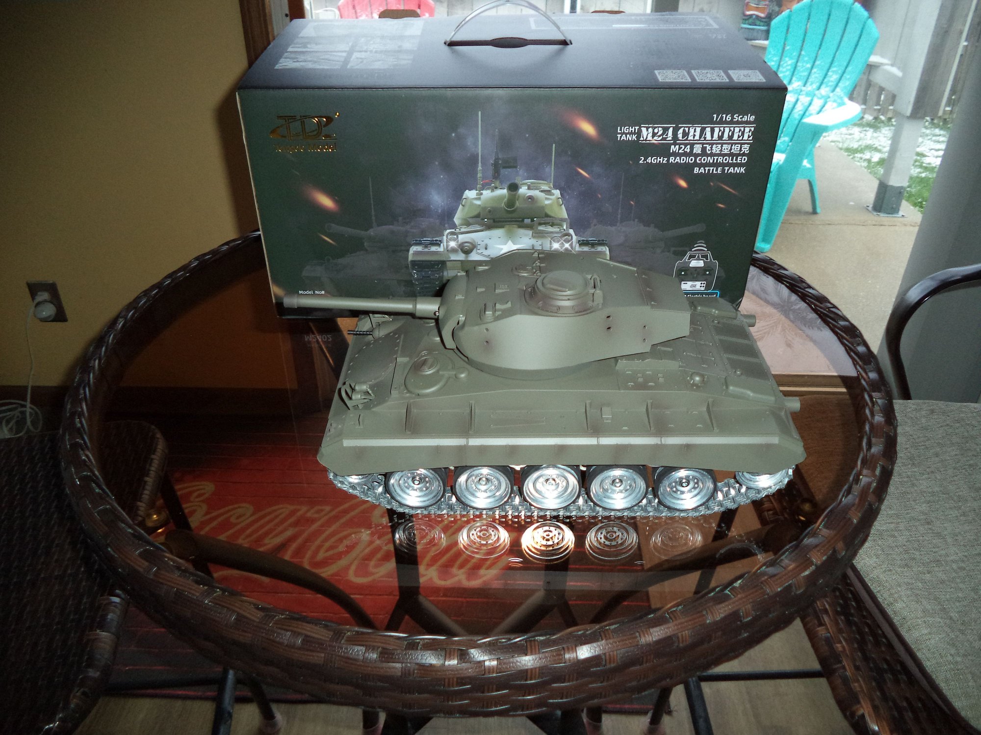 Tongde M24 Chaffee tank - RCU Forums