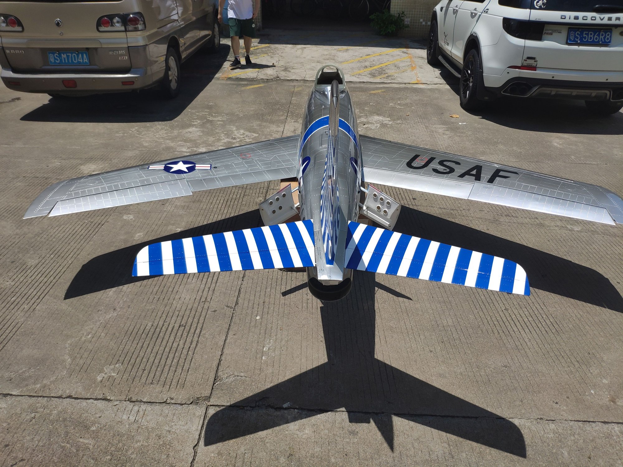 Skymaster F-86 1/3.65 XXL - 120"(3050mm). Wingspan: 123''(3155mm) - RCU Forums