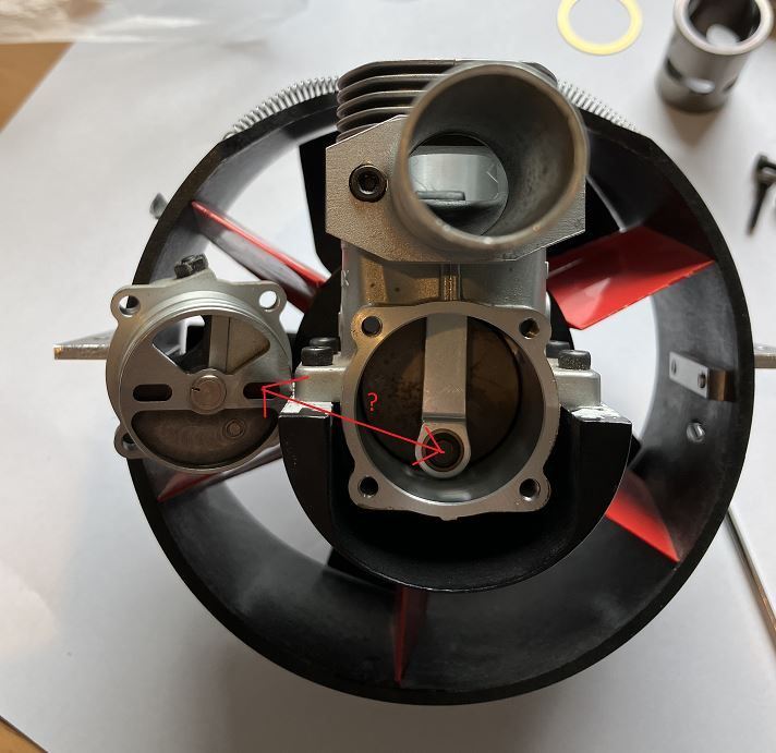 OS max 46 V-DF rear carb engine assembly question! - RCU Forums