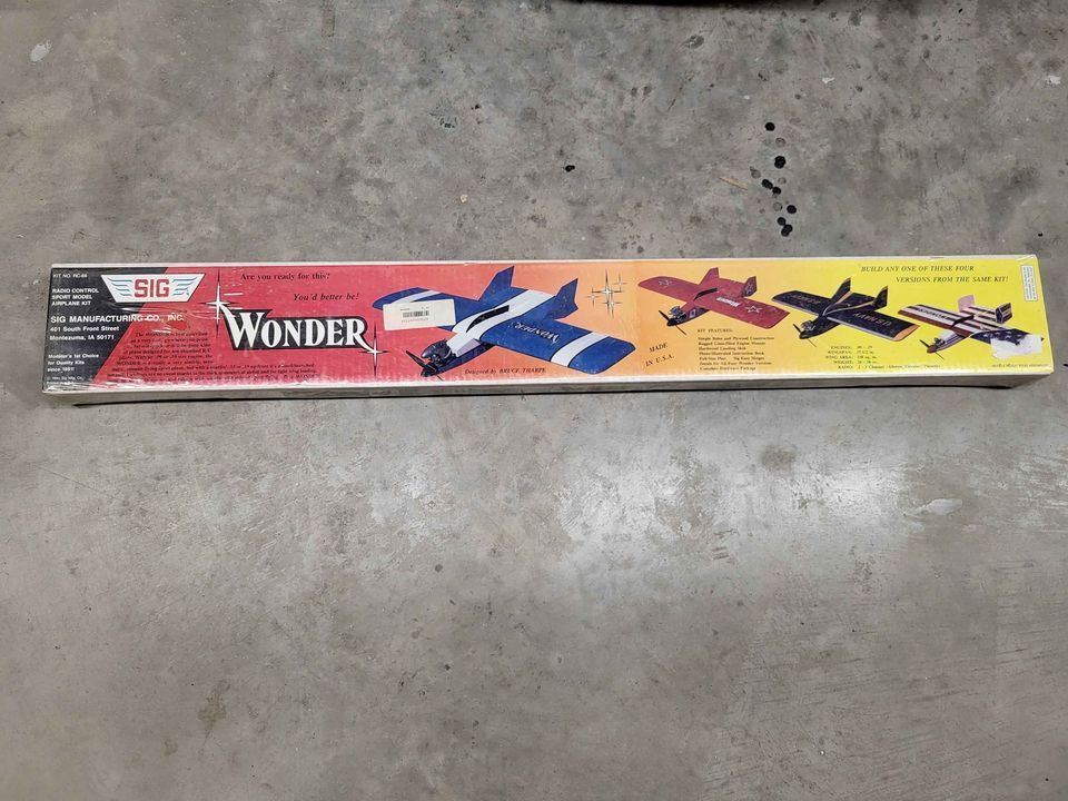 Sig Wonder Balsa Airplane Kit - RCU Forums