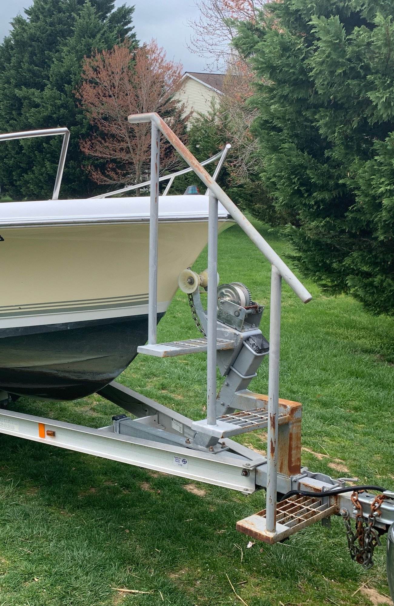 Boat Trailer Tongue Ladder at Patrick Bautista blog
