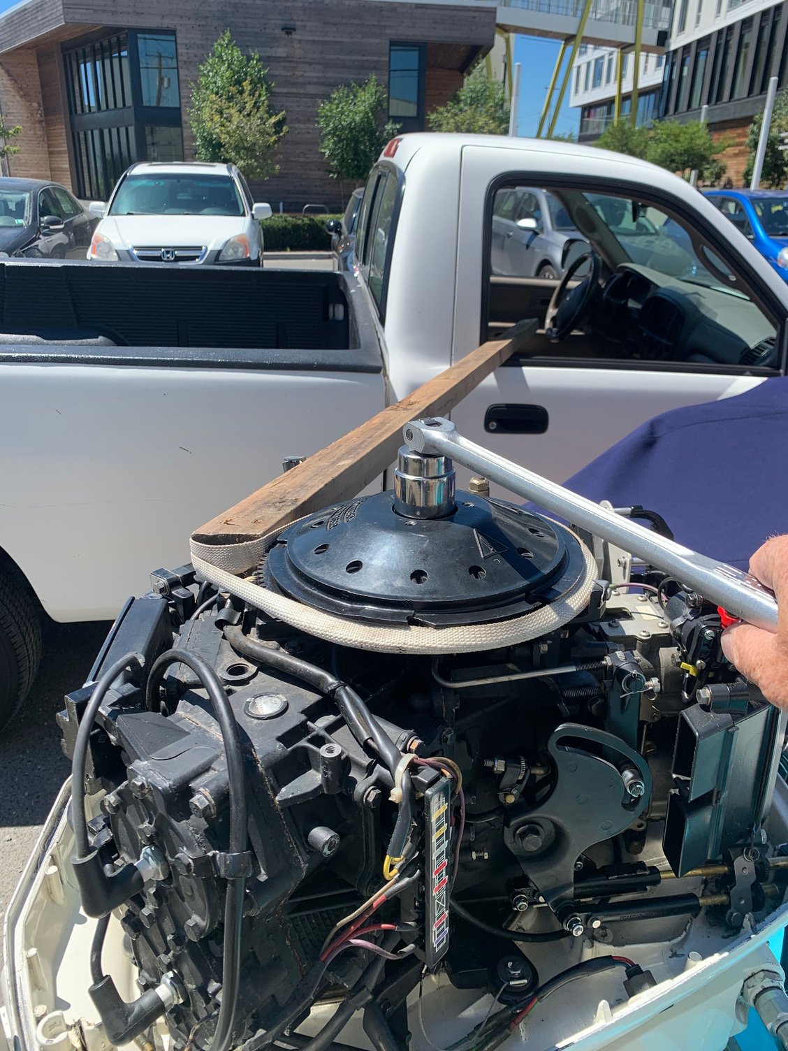 The Hull Truth - Boating and Fishing Forum - Flywheel installation ...