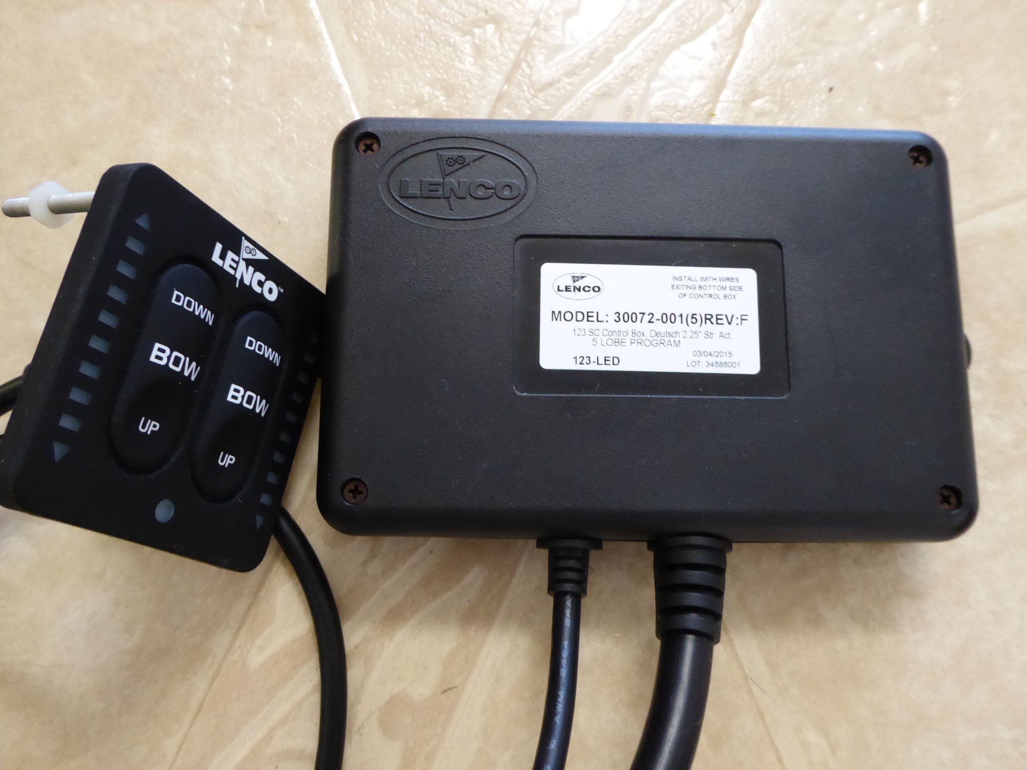 The Hull Truth - Boating and Fishing Forum - Lenco control box 123SC ...
