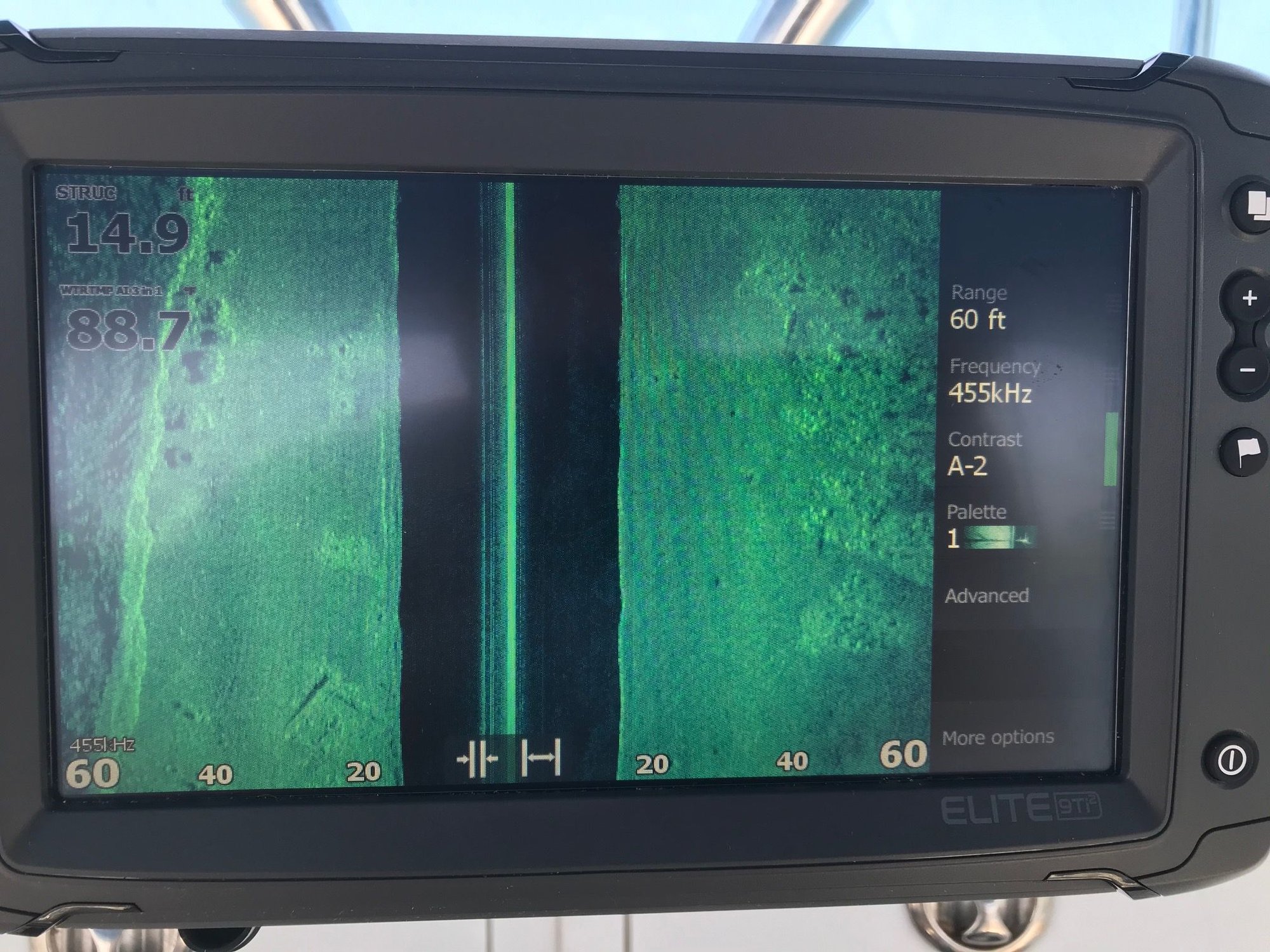 The Hull Truth - Boating and Fishing Forum - Elite Ti2 sidescan question