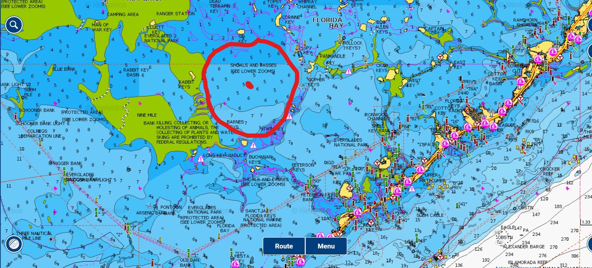 Map Of Northern Florida Keys