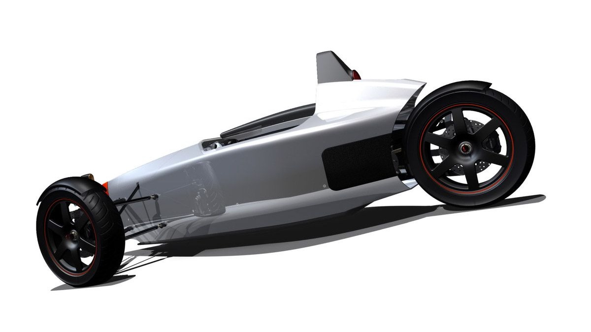 SUB G1 three-wheel roadster