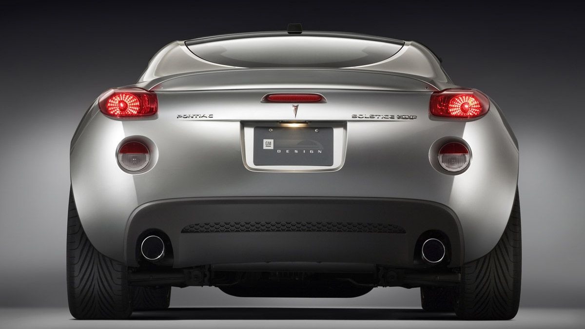 GM Performance Parts enhanced Pontiac Solstice GXP Coupe
