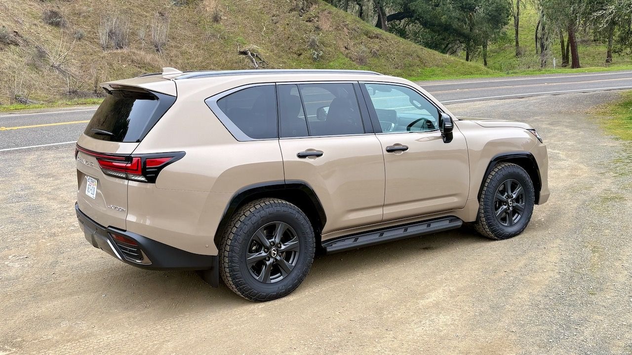 Review: 2025 Lexus LX 700h hybrid mucks around and finds out