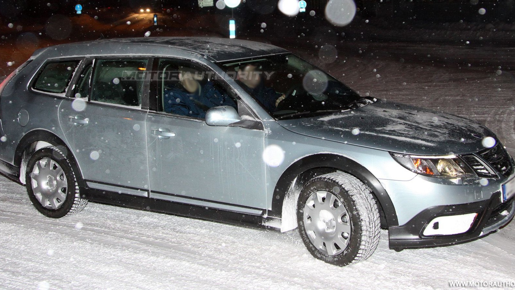 Spy shots: 2010 Saab 9-3X crossover