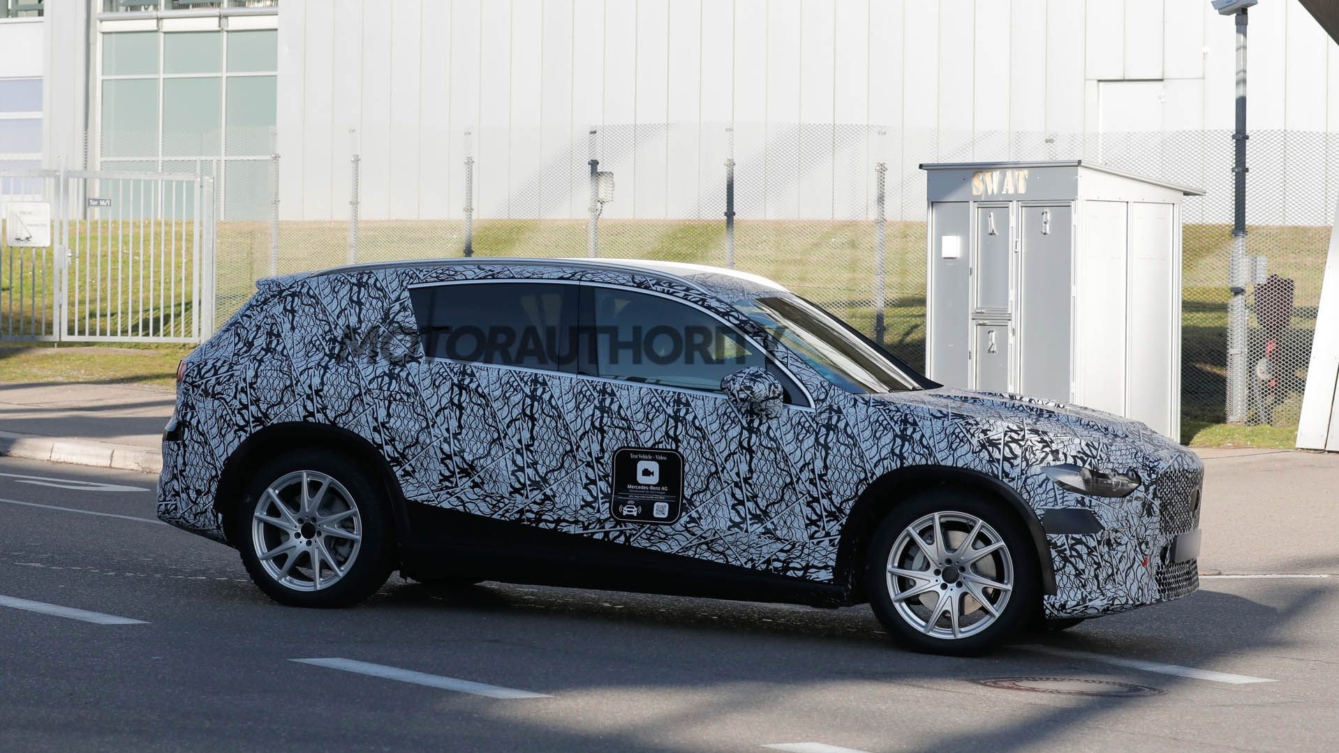 2027 Mercedes-Benz GLC-Class EV spotted again