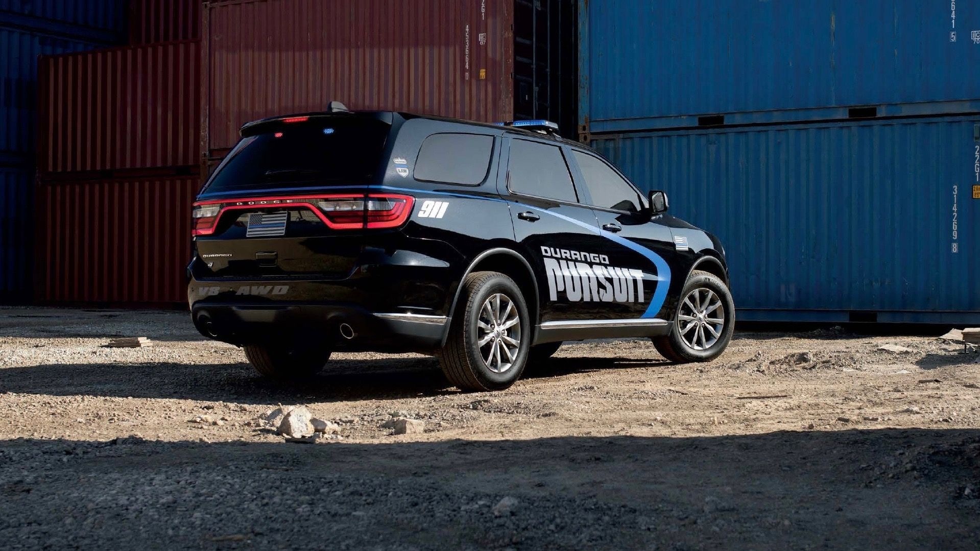 2021 Dodge Durango and Dodge Charger Pursuit cop cars suit up