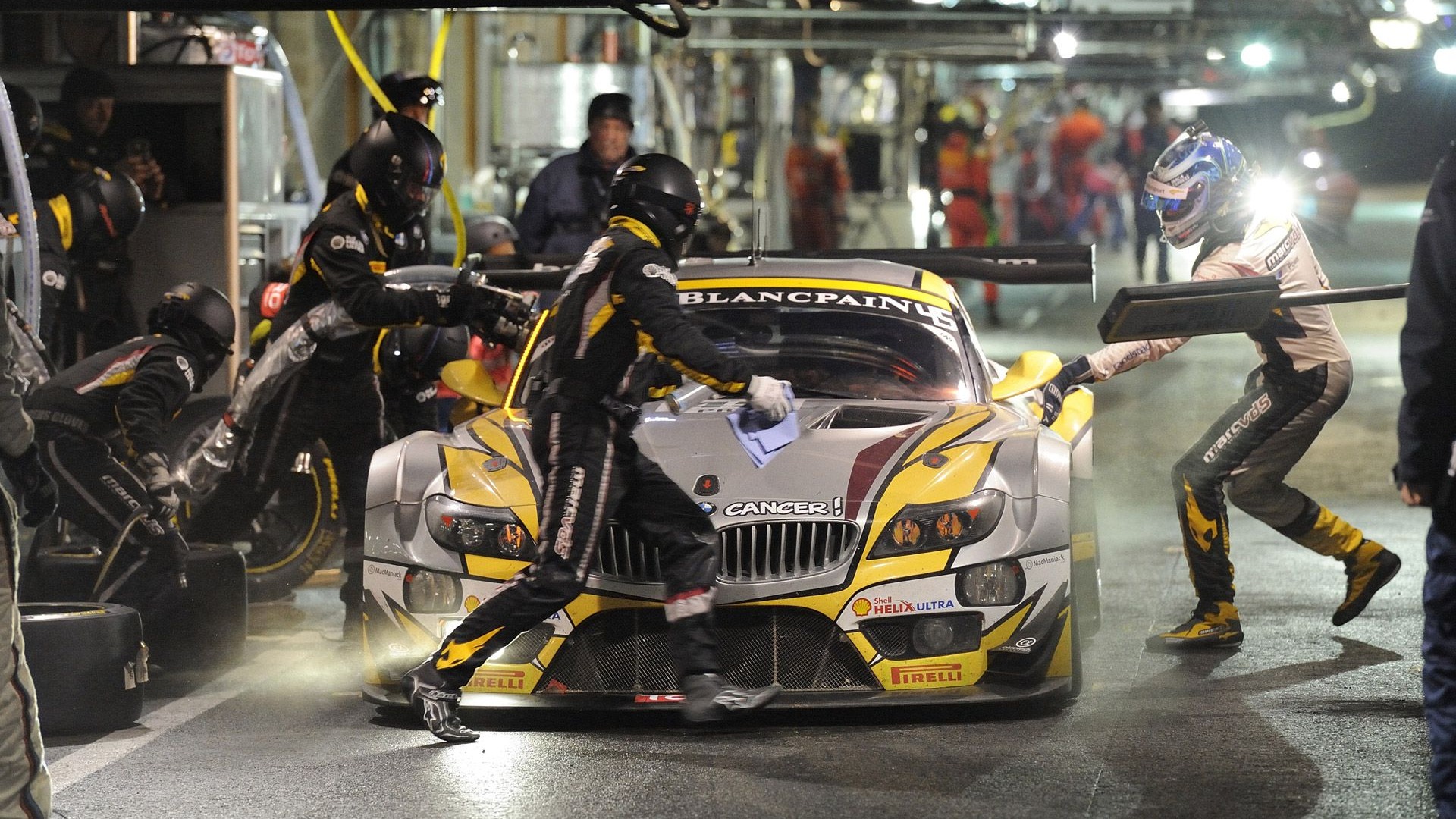 BMW Sports Trophy Team Marc VDS Z4 GT3 Wins 2015 Spa 24 Hours