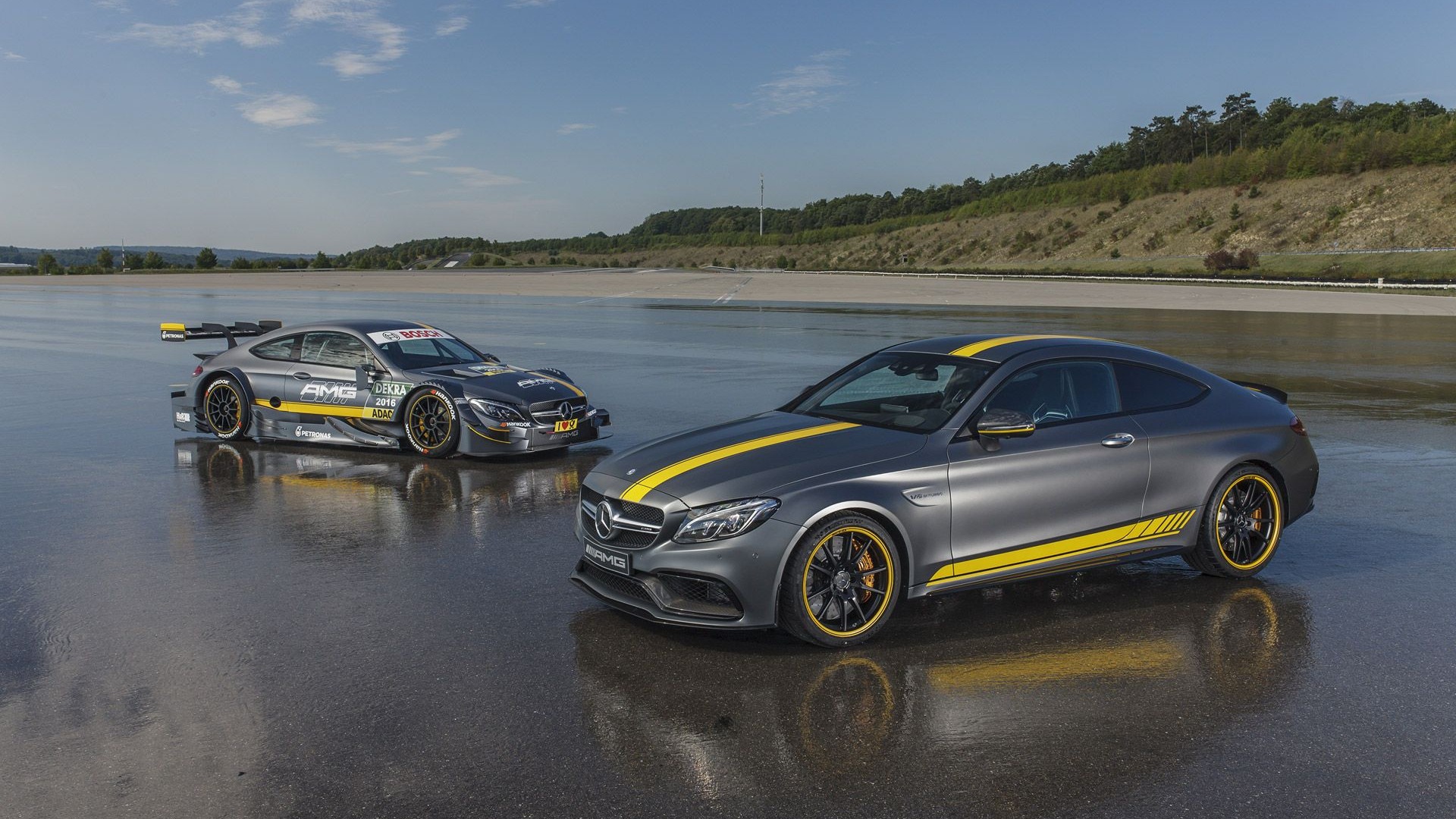 2017 Mercedes-AMG C63 Coupe Edition 1 And 2016 C63 DTM Racer Revealed