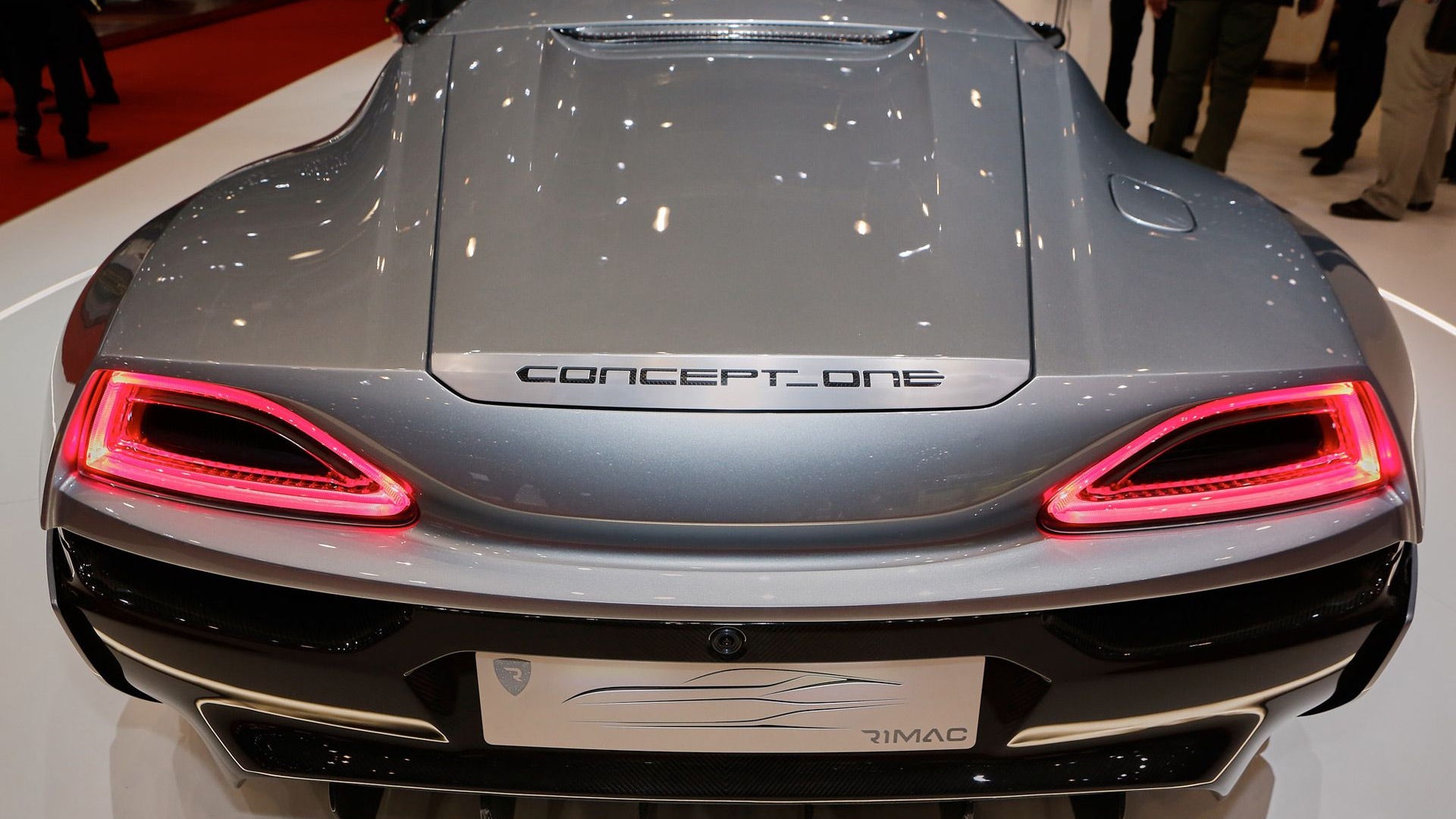 Rimac Concept_One electric supercar debuts in production trim, is ...