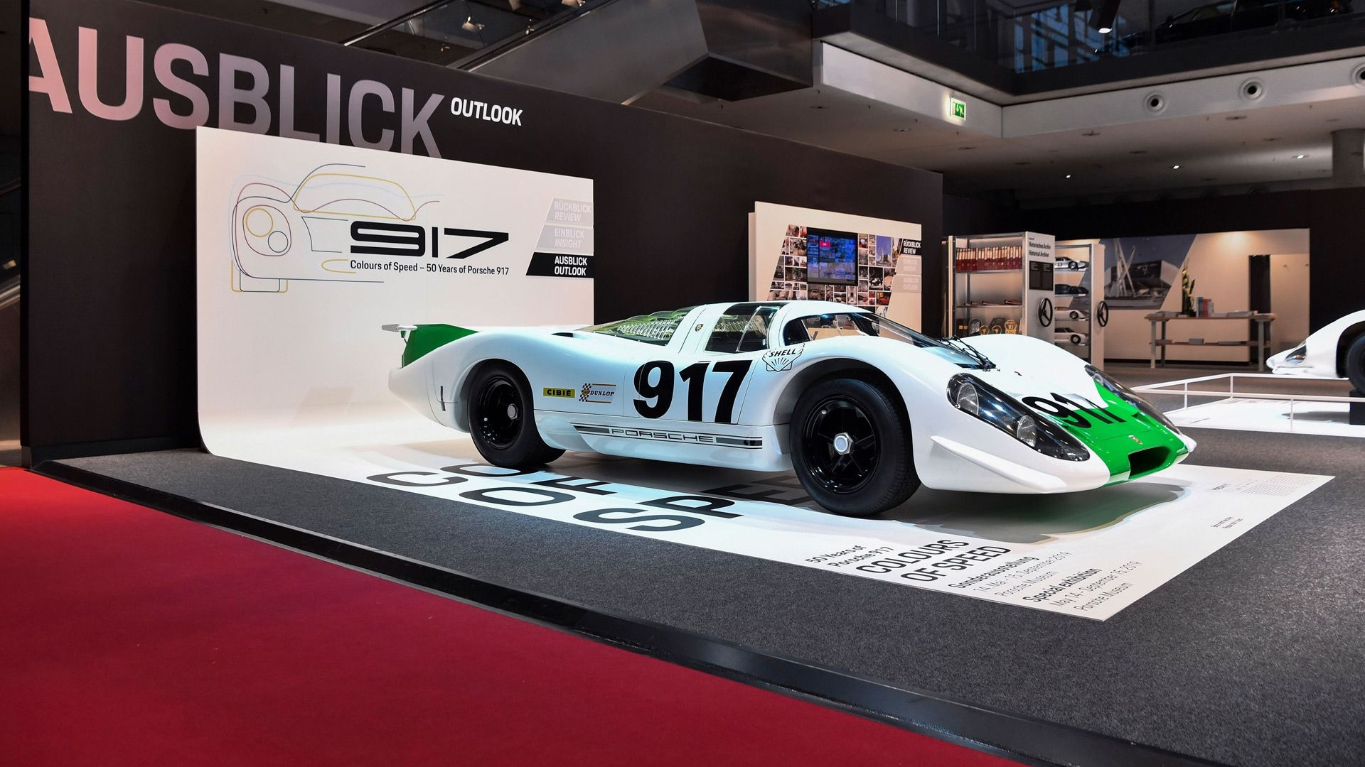 Porsche restored the first 917 to its original glory
