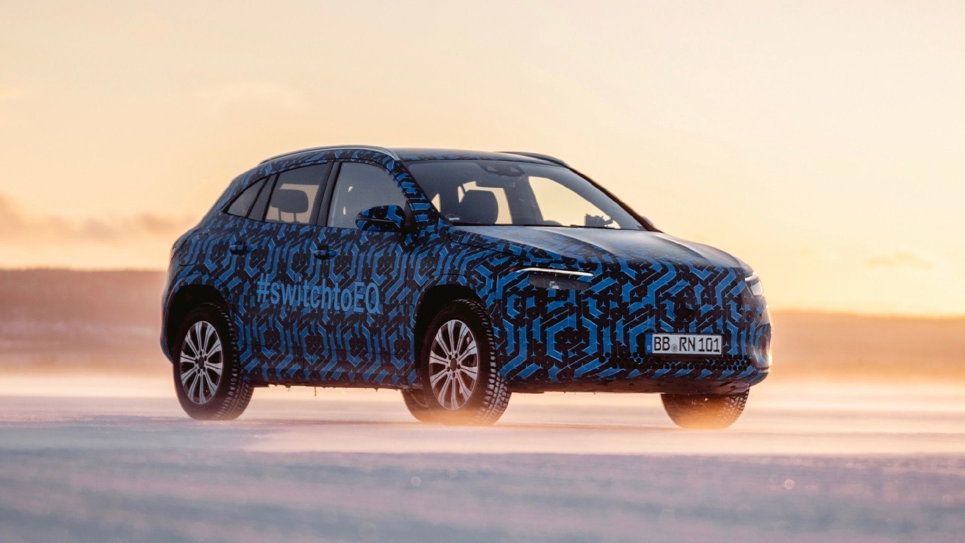 Mercedes-Benz EQA compact electric car arrives later this year in ...