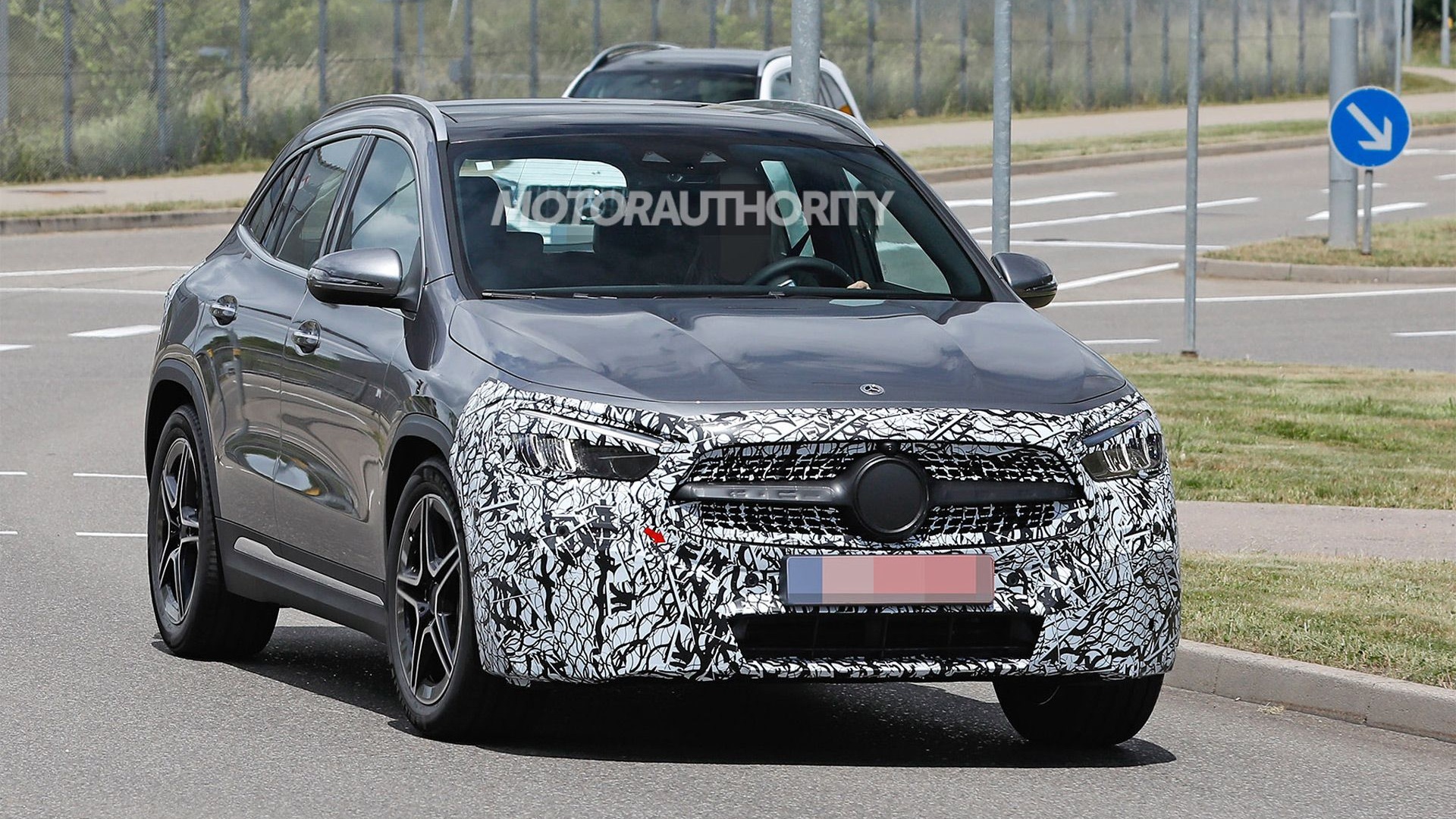 2024 Mercedes-Benz GLA-Class spy shots: Minor update on the way