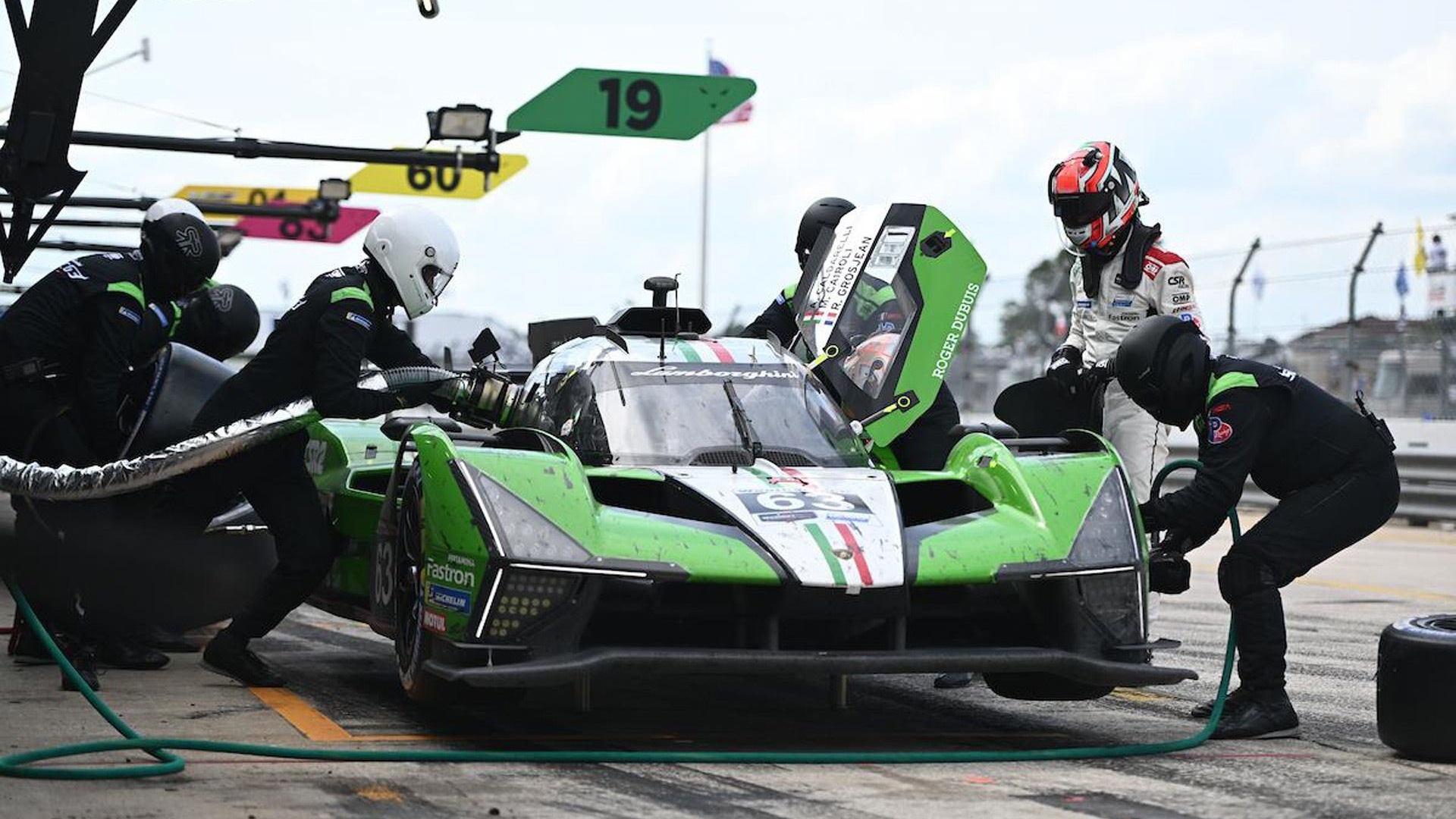 Tour the Lamborghini SC63 with Romain Grosjean