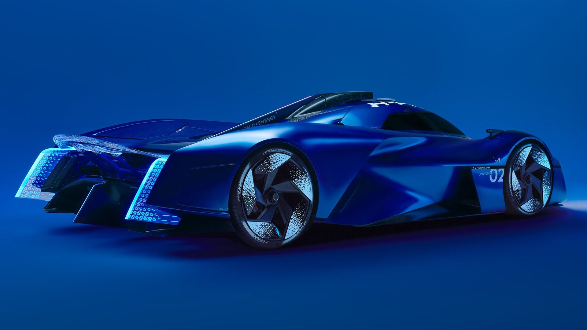 Alpine reveals Alpenglow hypercar powered by hydrogen engine