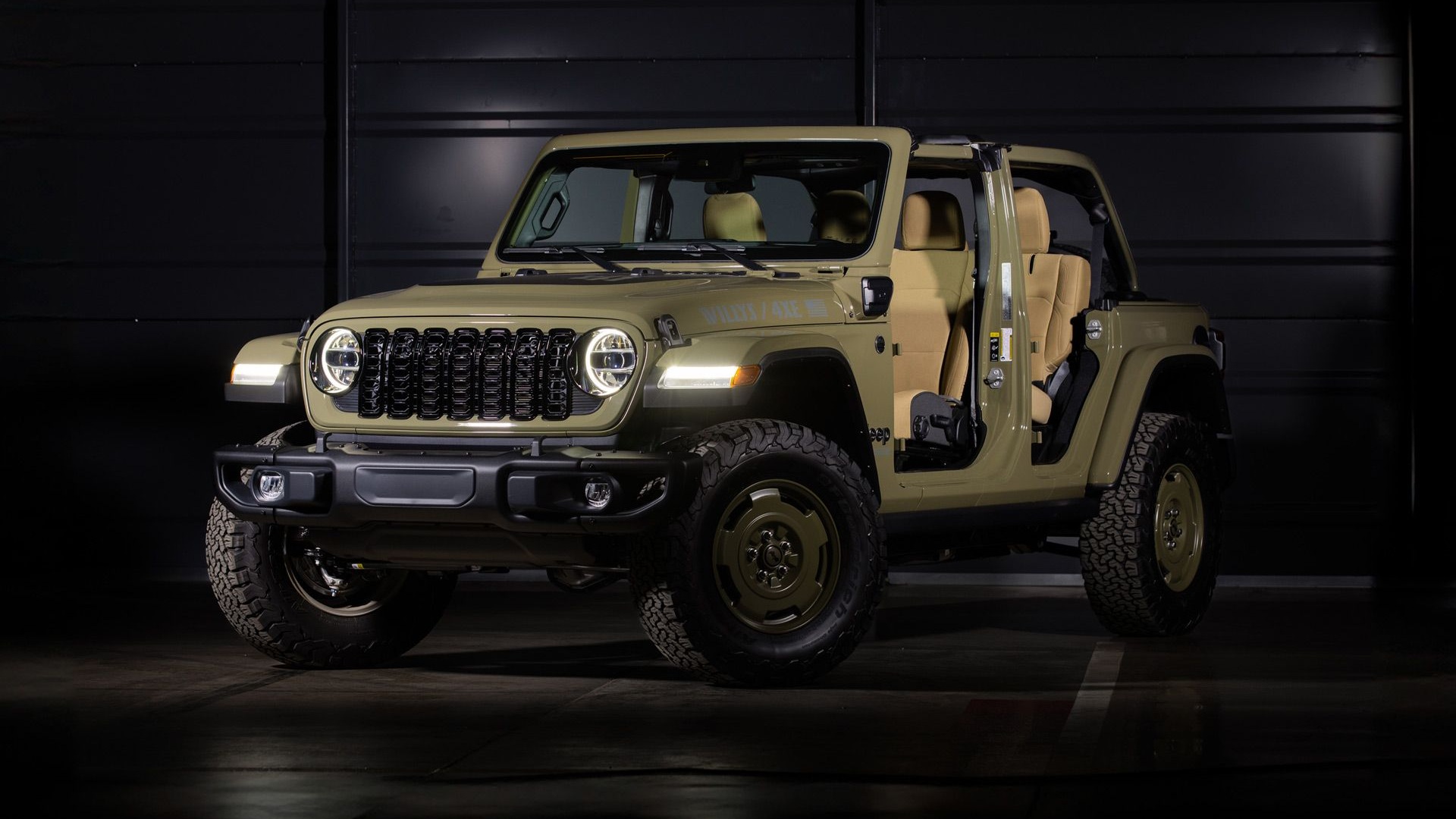 2025 Jeep Wrangler 4xe Willys '41 honors military heritage