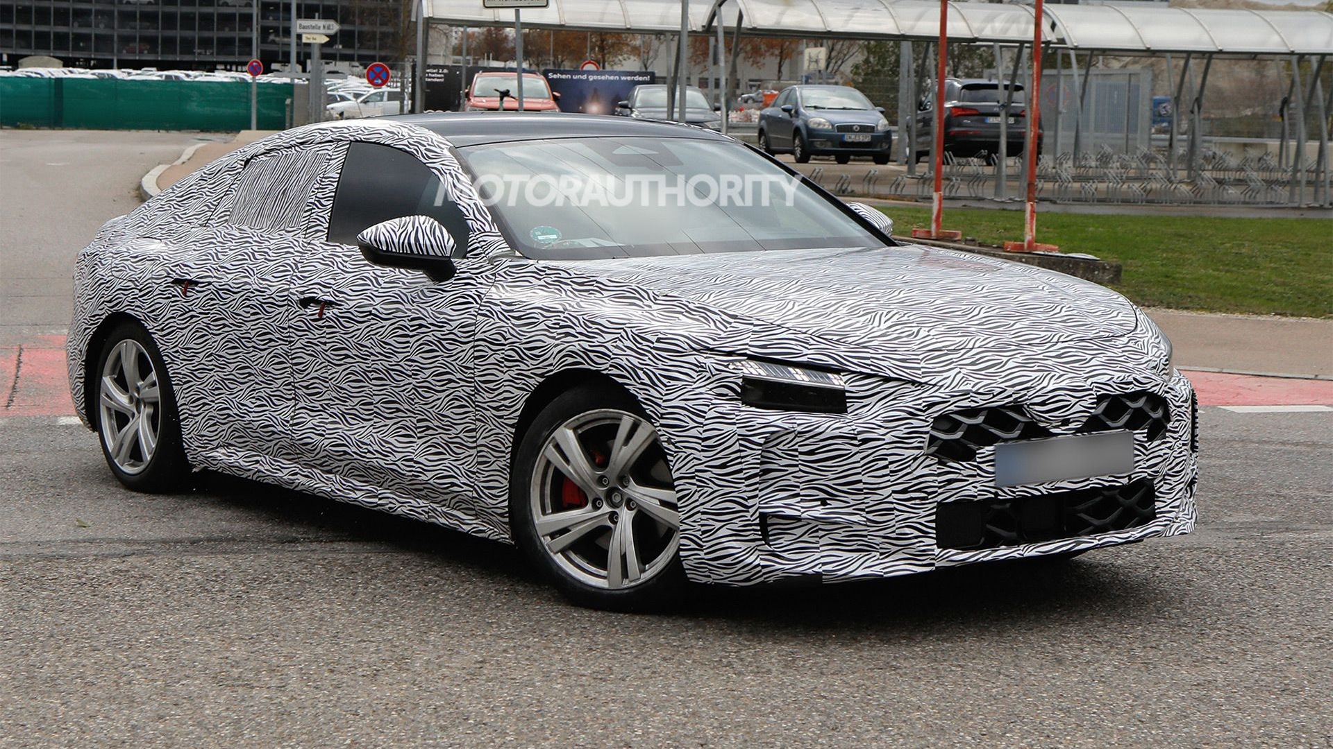 2026 Audi A5 Sportback spied for first time