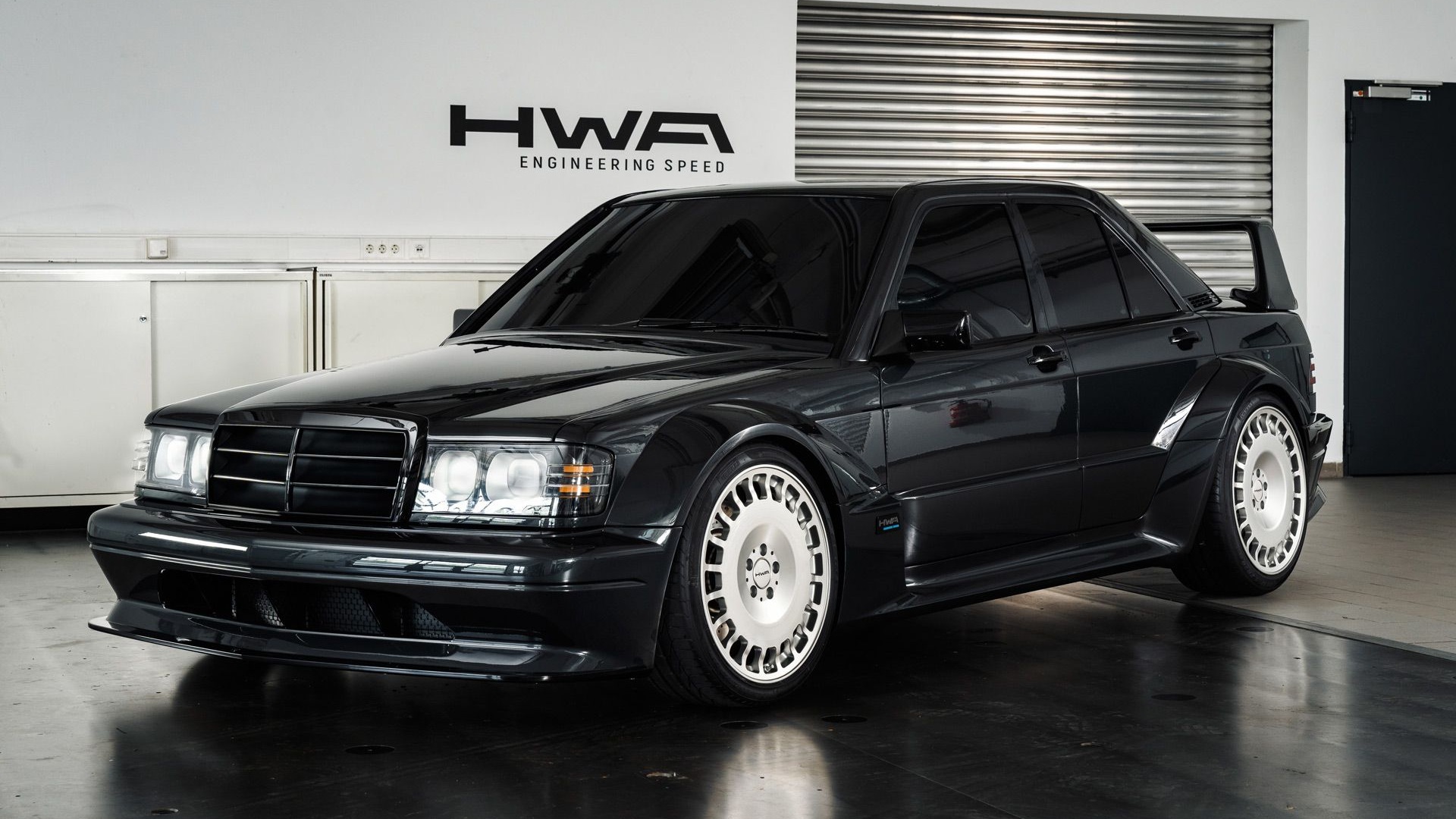 HWA shows bespoke chassis of modern Mercedes 190 E Evo II
