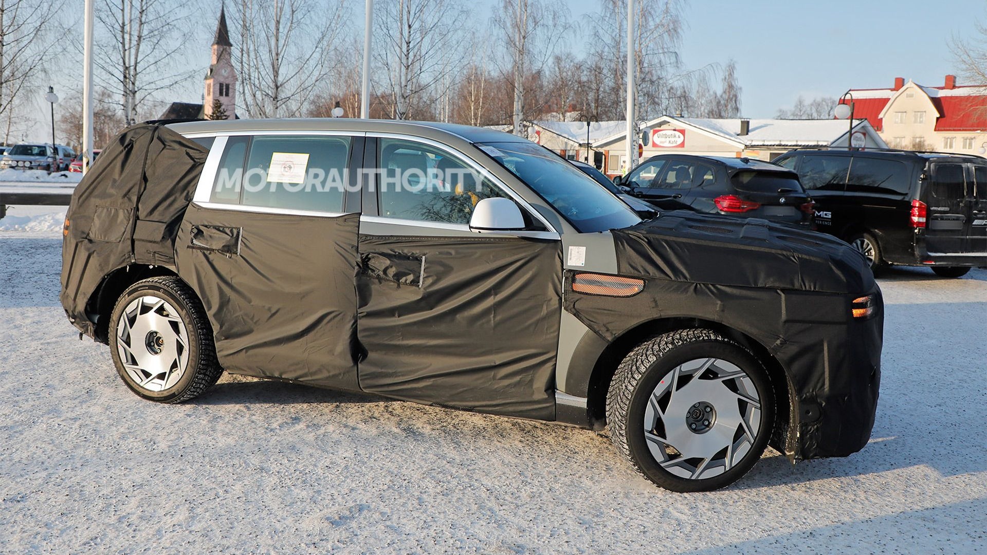 2027 Genesis GV90 spied with Neolun concept-inspired design