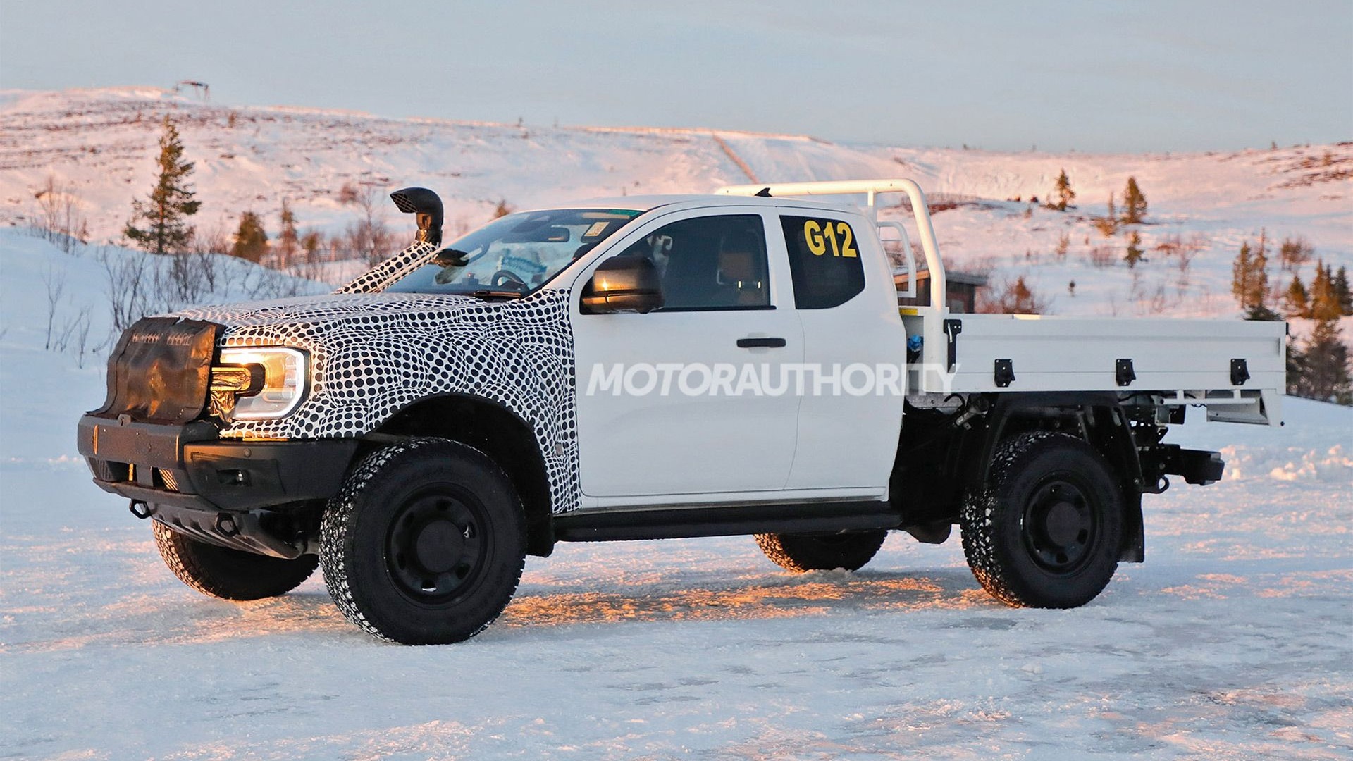 2026 Ford Ranger Super Duty spied, will tow almost 10,000 pounds